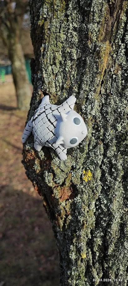 Chibi Squirrel | Print in Place – NO SUPPORT - MakerWorld 3D Model | 3Drop