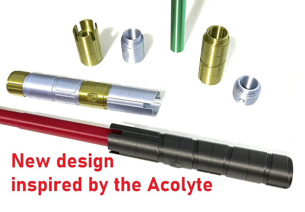 Modular Collapsible Saber 6 (Acolyte Sith) by bill.m.davis - MakerWorld