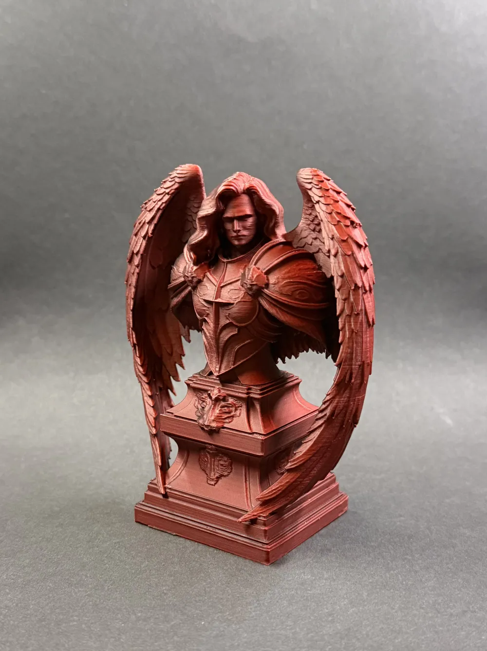 Archangel Michael – Dark Guardian - Free 3D Print Model - MakerWorld