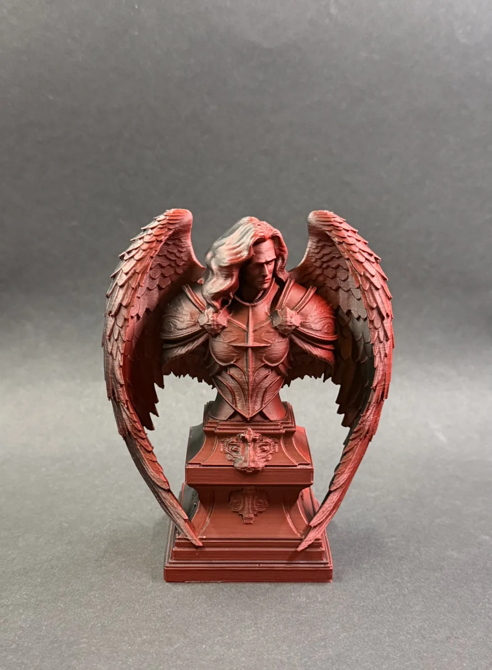 Archangel Michael – Dark Guardian - Free 3D Print Model - MakerWorld