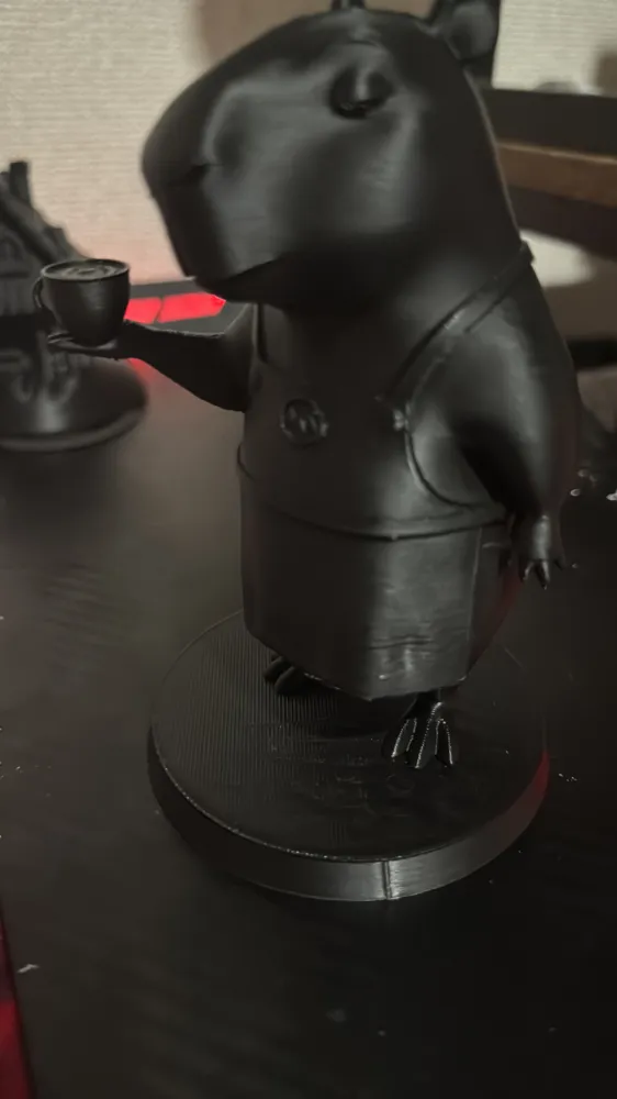 capybara barista by Mafar97 MakerWorld: Download Free 3D Models
