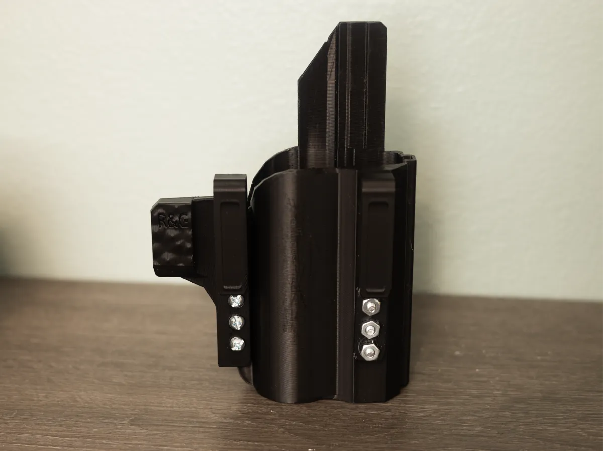 IWB Holster XMacro/Fuse + Braun Weapon Light TLR-1 - 무료 3D 프린트 모델 ...
