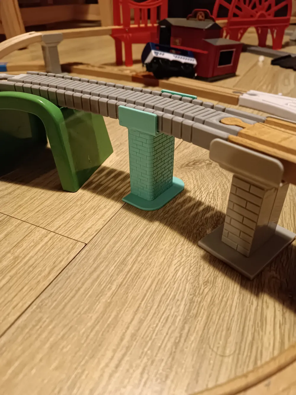 Textured Bridge Pillar - IKEA Train Set compatible - Free 3D Print ...