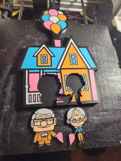 Up House Key Holders by CalRo3D MakerWorld: Download Free 3D Models