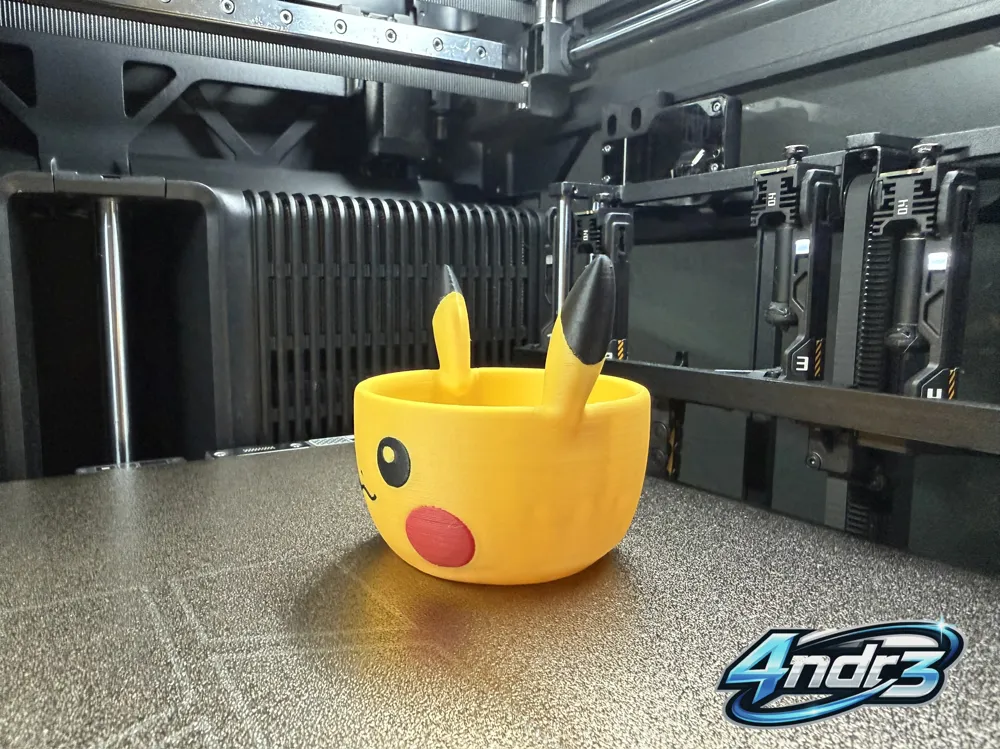 Pikachu Bowl Pokemon Multicolor - Free 3D Print Model - MakerWorld