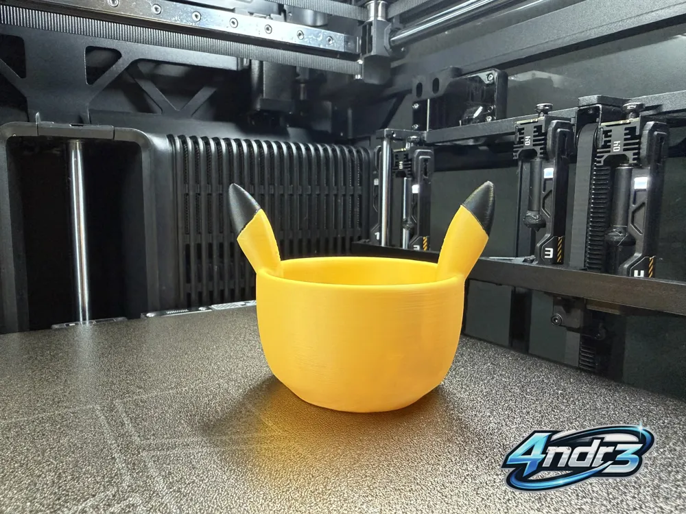 Pikachu Bowl Pokemon Multicolor - Free 3D Print Model - MakerWorld