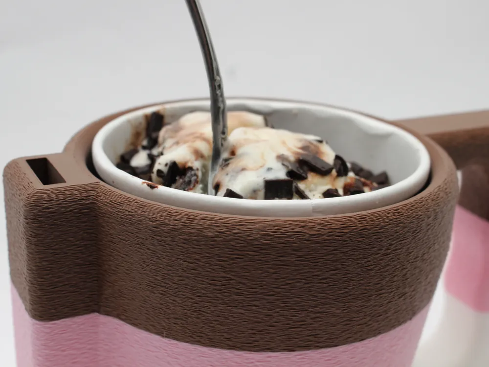 Ice Cream Pint Cozy| Keep Your Hands Warm - Free 3D Print Model ...
