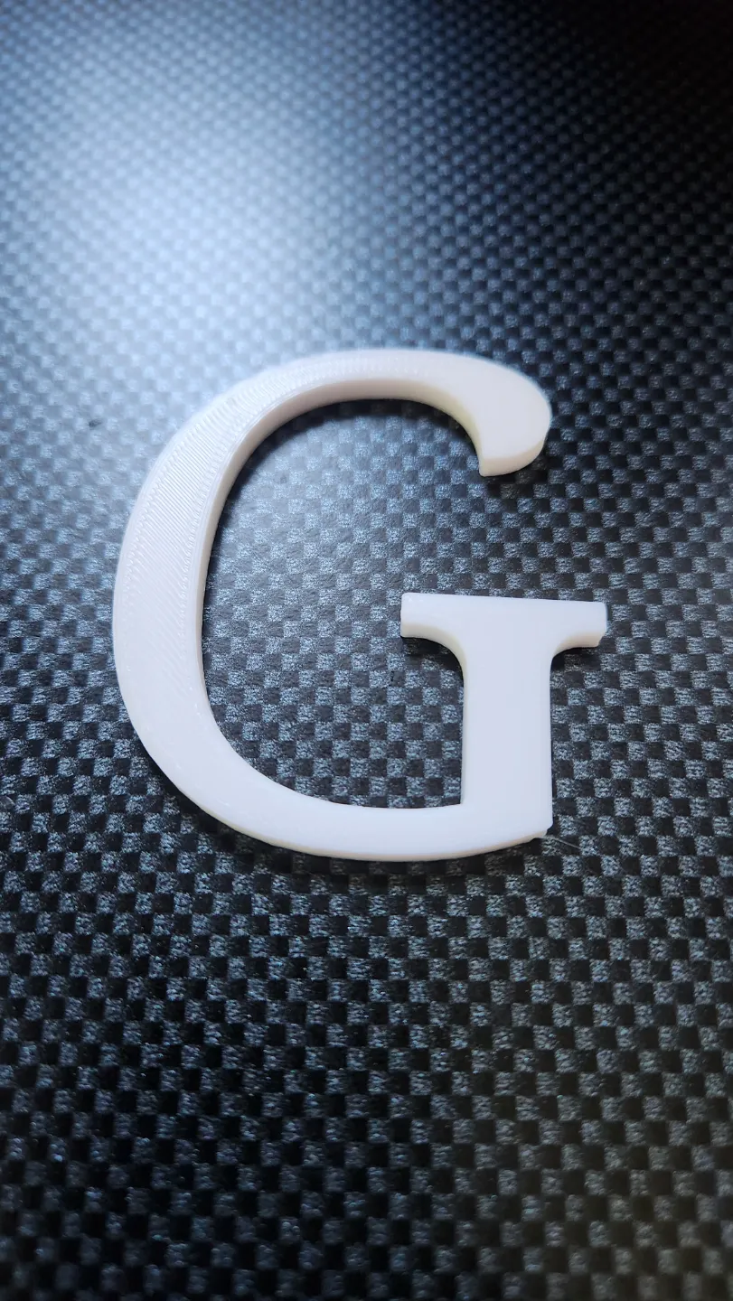 Alphabet Letter G (3 sizes-Small, Medium & Large) by eric272 - MakerWorld