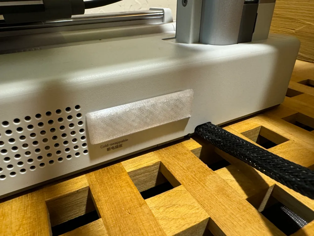 Bambu Lab A1 + A1 Mini AMS Lite port dust cover by John Connor - MakerWorld