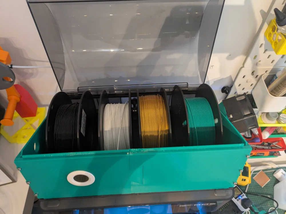 AMS Dryer - Fully removable and Compact - Free 3D Print Model - MakerWorld