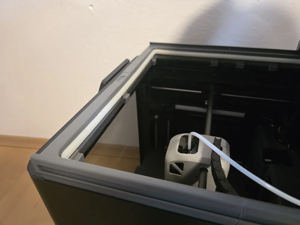 AMS Glass Slider Riser V5 – Tilt Function P1S X1C - Free 3D Print Model ...