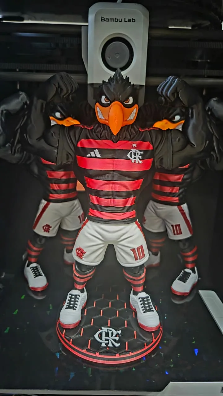 Base for Flamengo mascot - Free 3D Print Model - MakerWorld
