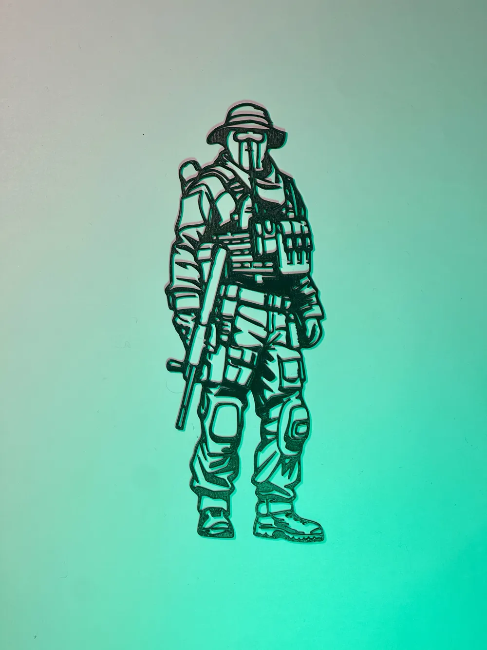 Brazilian Battalion Agent Wall Art CSGO/CS2 - Free 3D Print Model ...