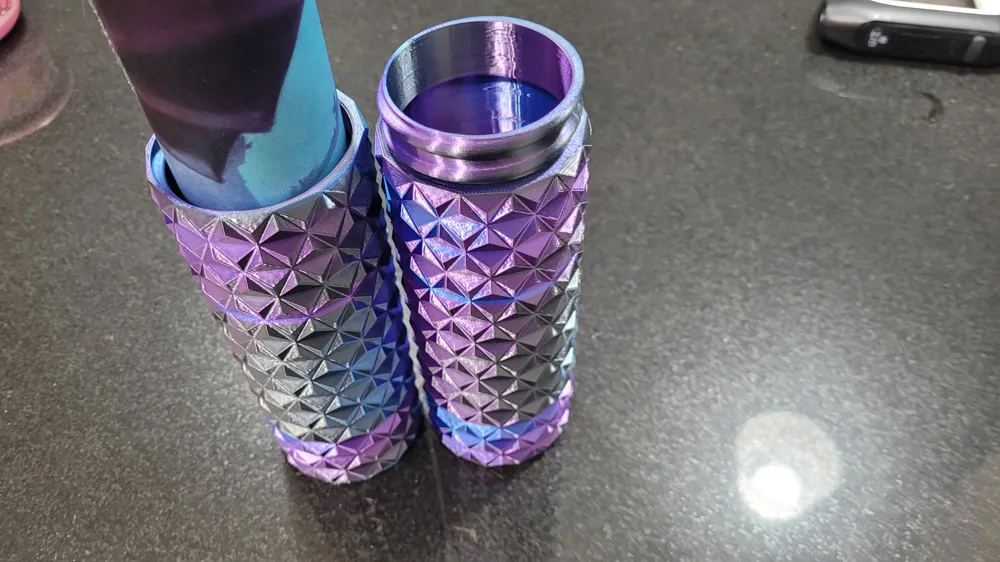 Playmat Tube Case (supports thick playmats) - Free 3D Print Model ...