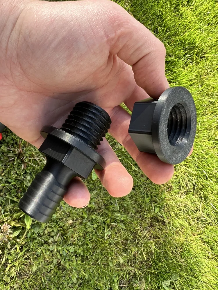D30 Water barrel connection 3/4" D19 1" D25 Regen by Gorilla MakerWorld ...