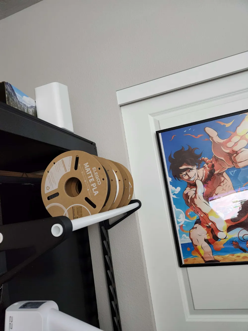 Gladiator Shelf Filament Rack Remixed by Tuxydoh - MakerWorld