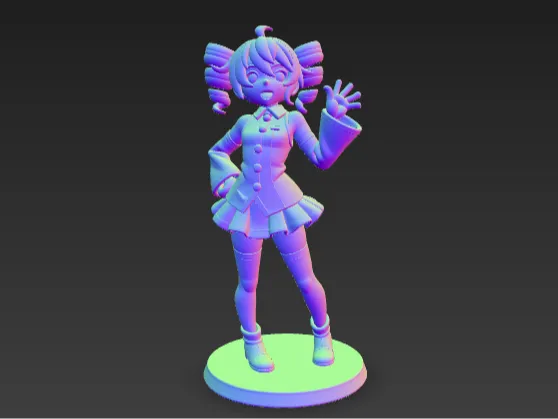 Kasane Teto by Mario3dtibu MakerWorld: Download Free 3D Models