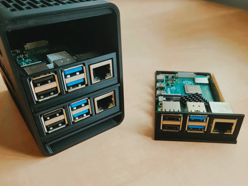 PiTower V1| Raspberry Pi 4 Server Rack by FlyingSpagetti MakerWorld ...