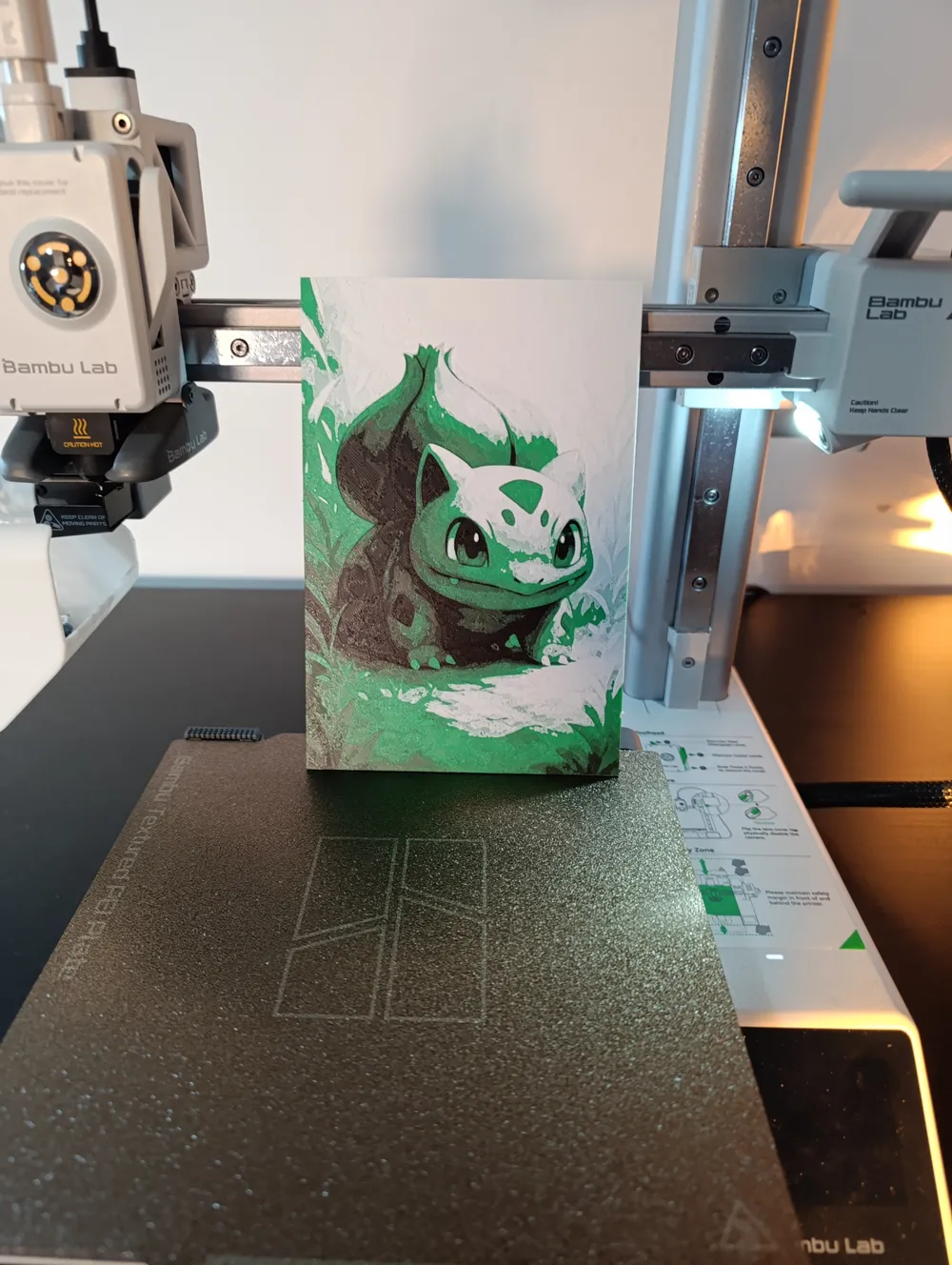 Bulbasaur - hueforge by Zeroandoreaart MakerWorld: Download Free 3D Models