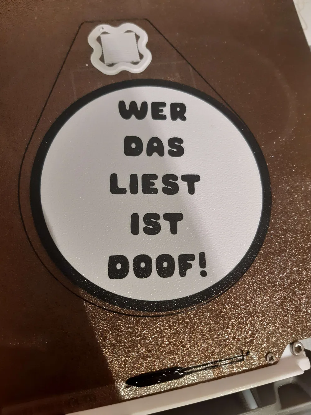 Whoever Reads This Coaster - Free 3D Print Model - MakerWorld