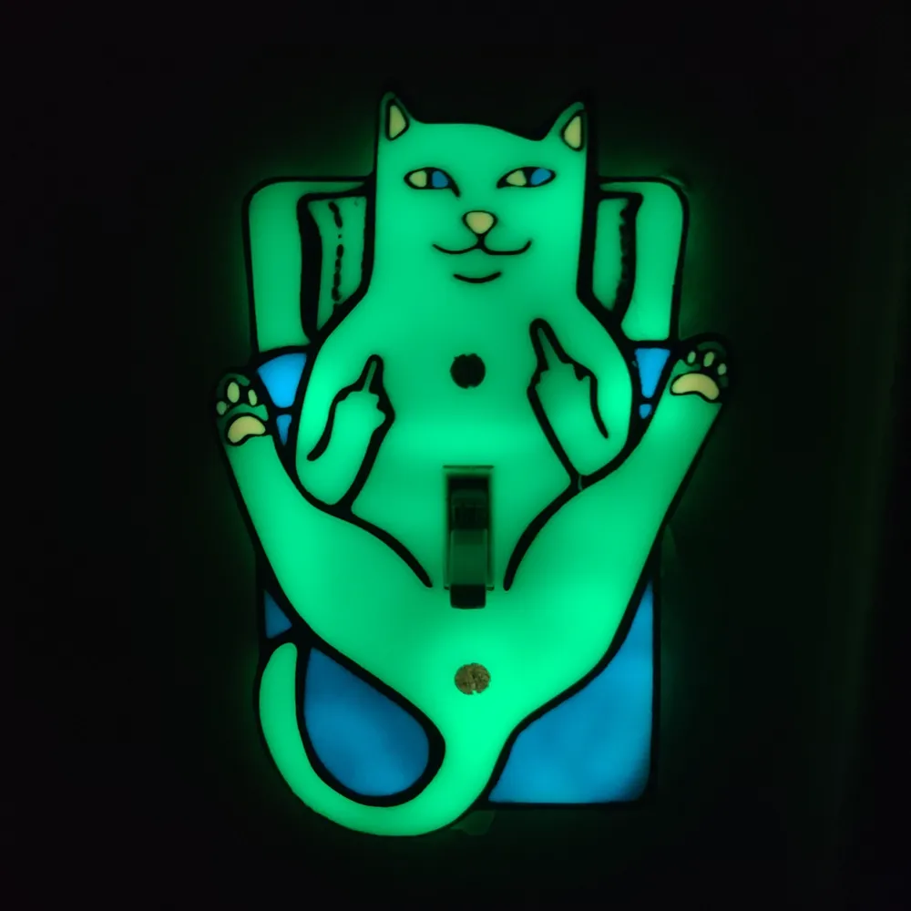 Funny Cat Light Switch Cover by ToshLaRue MakerWorld: Download Free 3D ...