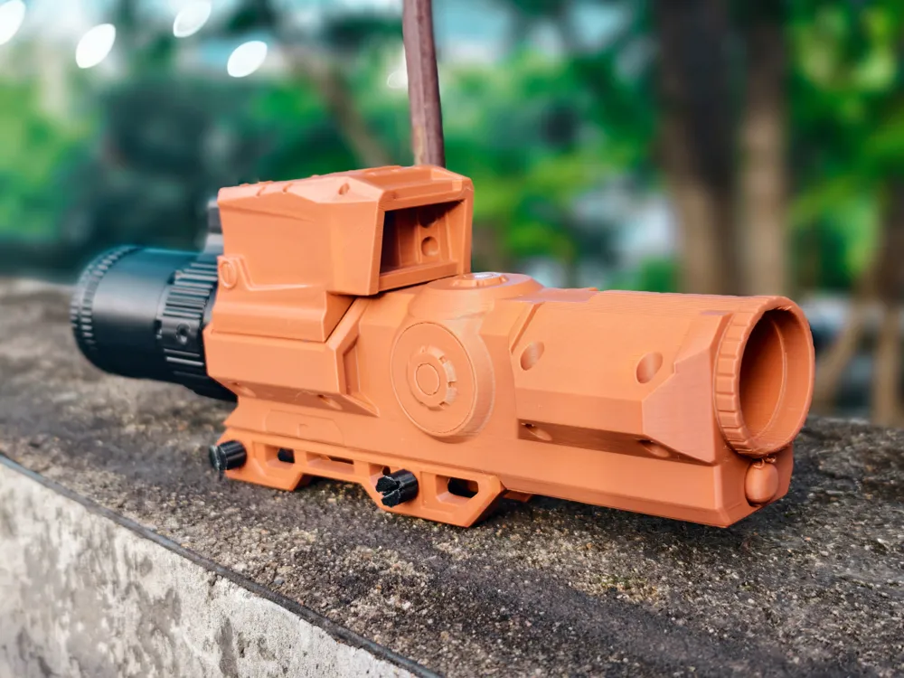 vortex xm157 smart optical sight Laser Scope - Free 3D Print Model ...