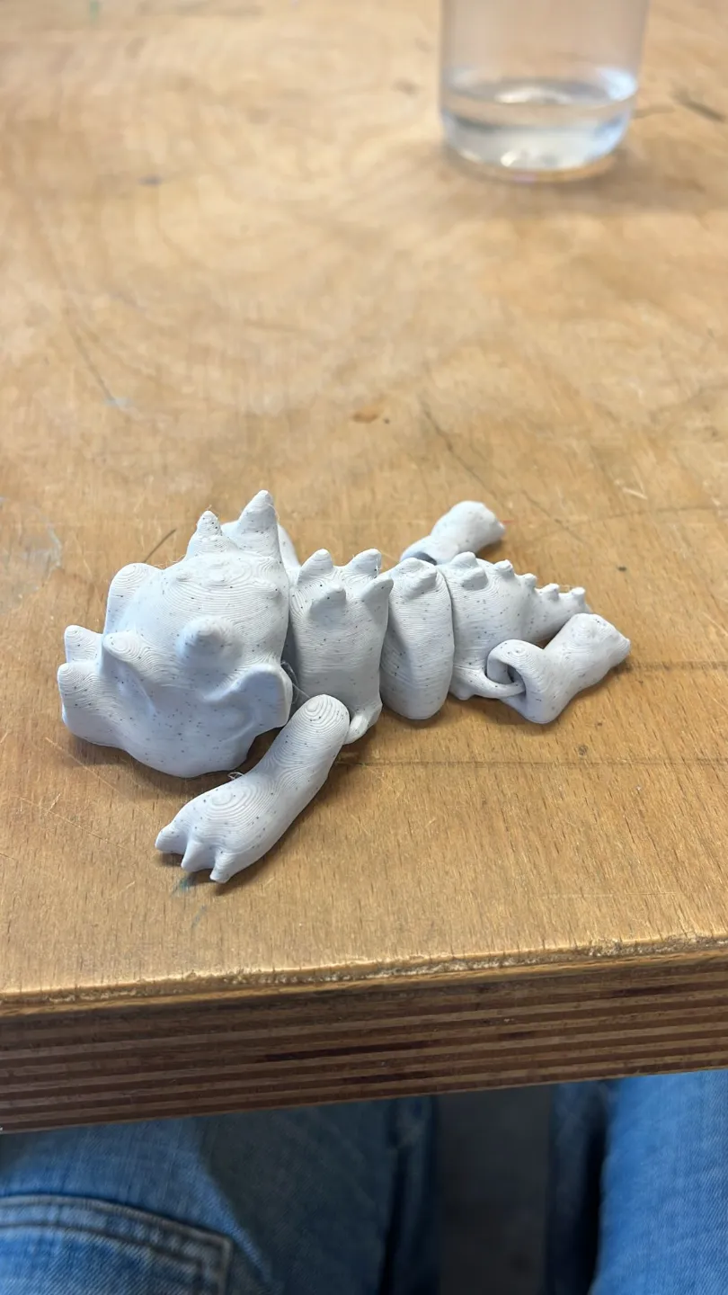 Sleepy Dragon Flexi Toy Articulated - Free 3D Print Model - MakerWorld