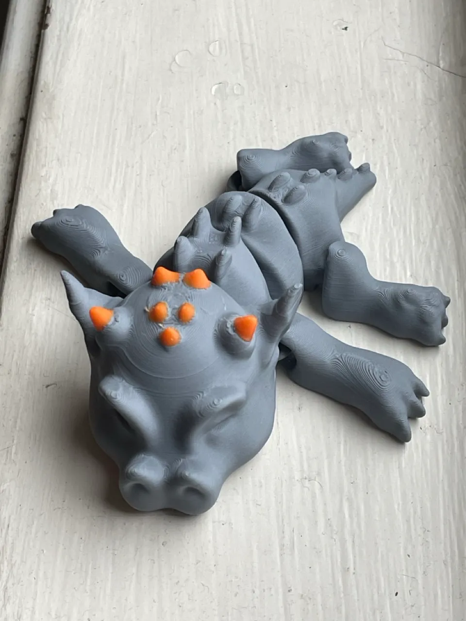 Sleepy Dragon Flexi Toy Articulated - Free 3D Print Model - MakerWorld