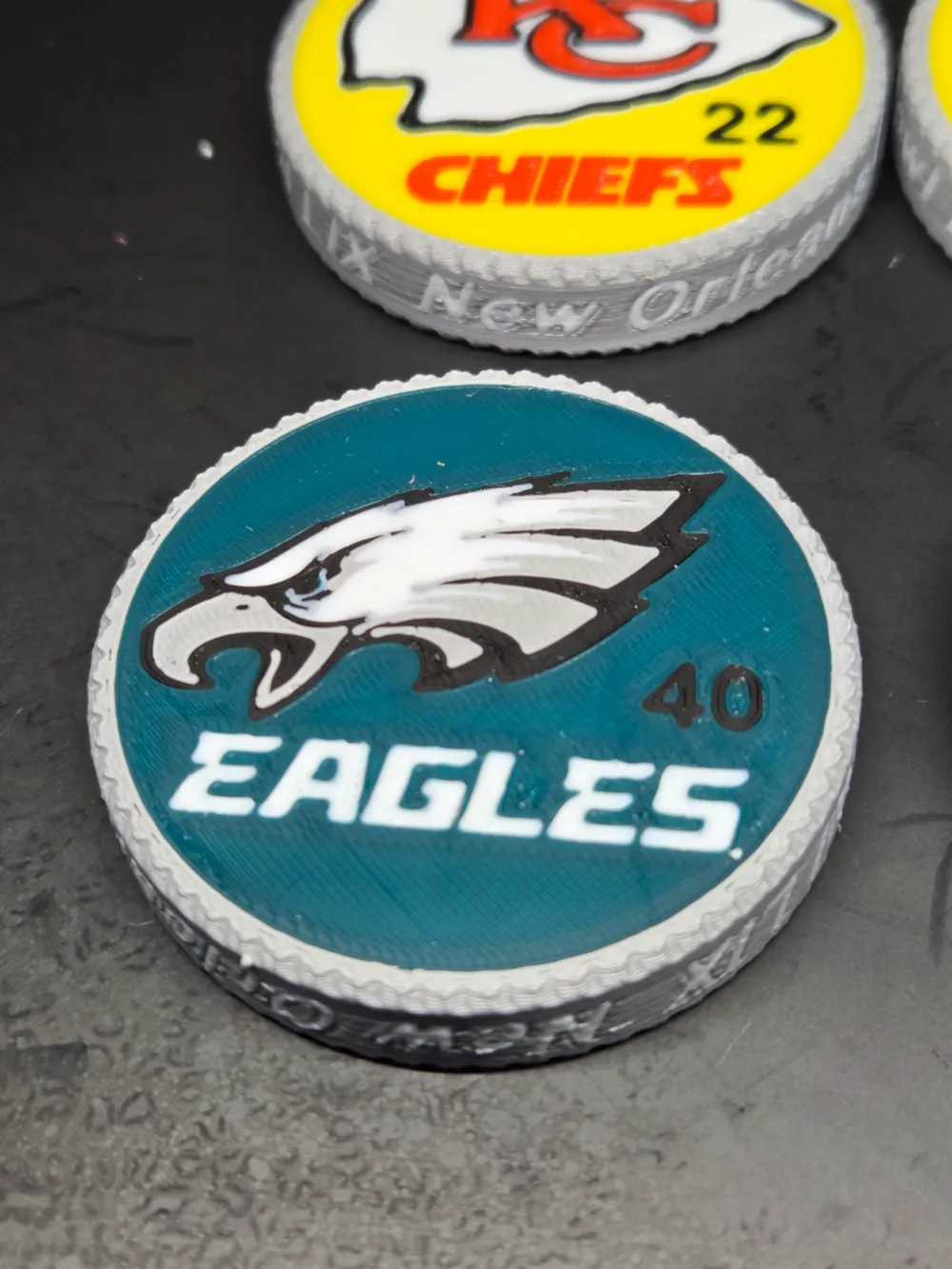 Final Score Embedded, Super Bowl LIX Game Chip by kabendesign ...