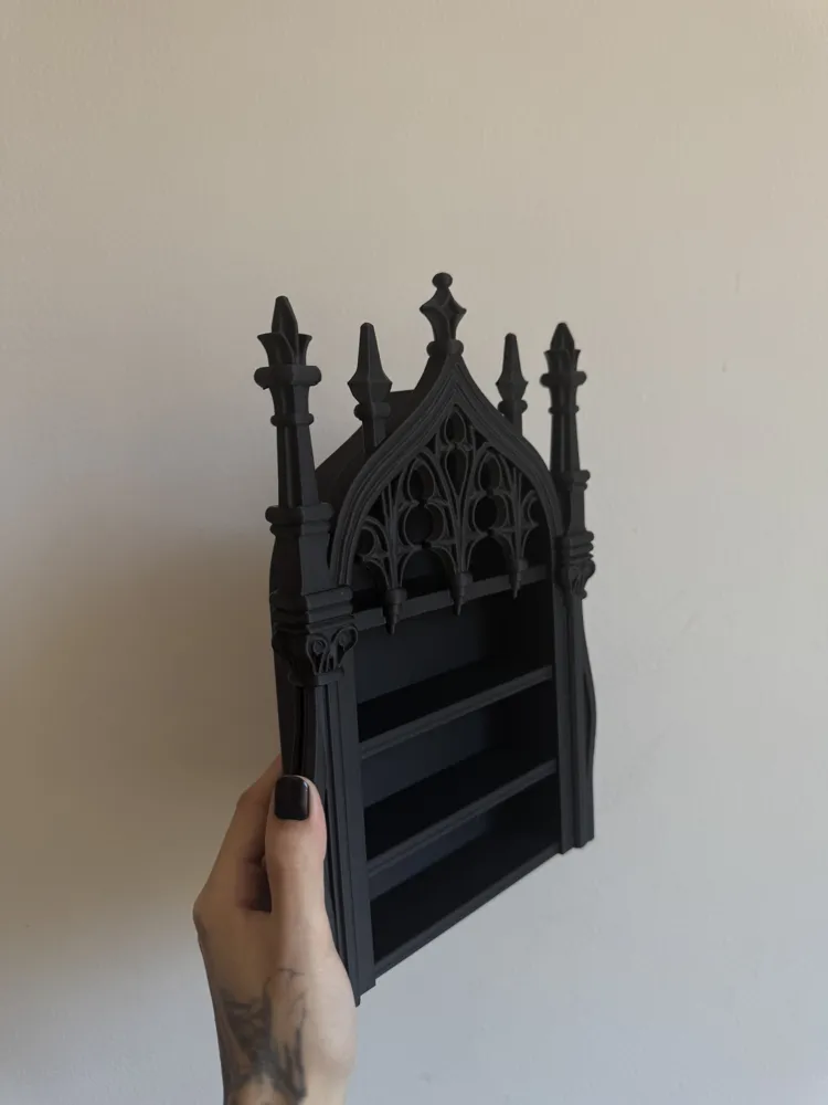 Gothic Cathedral Shelf Display for Dark Decor Goth by Akshan_Designs ...