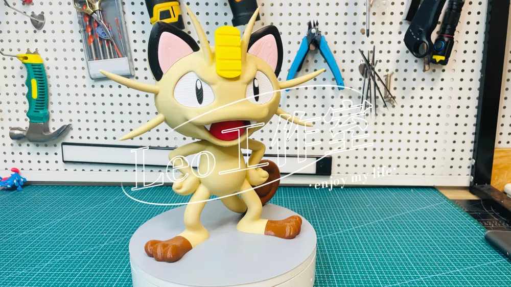 Pokémon — Meowth (Assemblable) Meowth Pokémon by 手残的Leo - MakerWorld