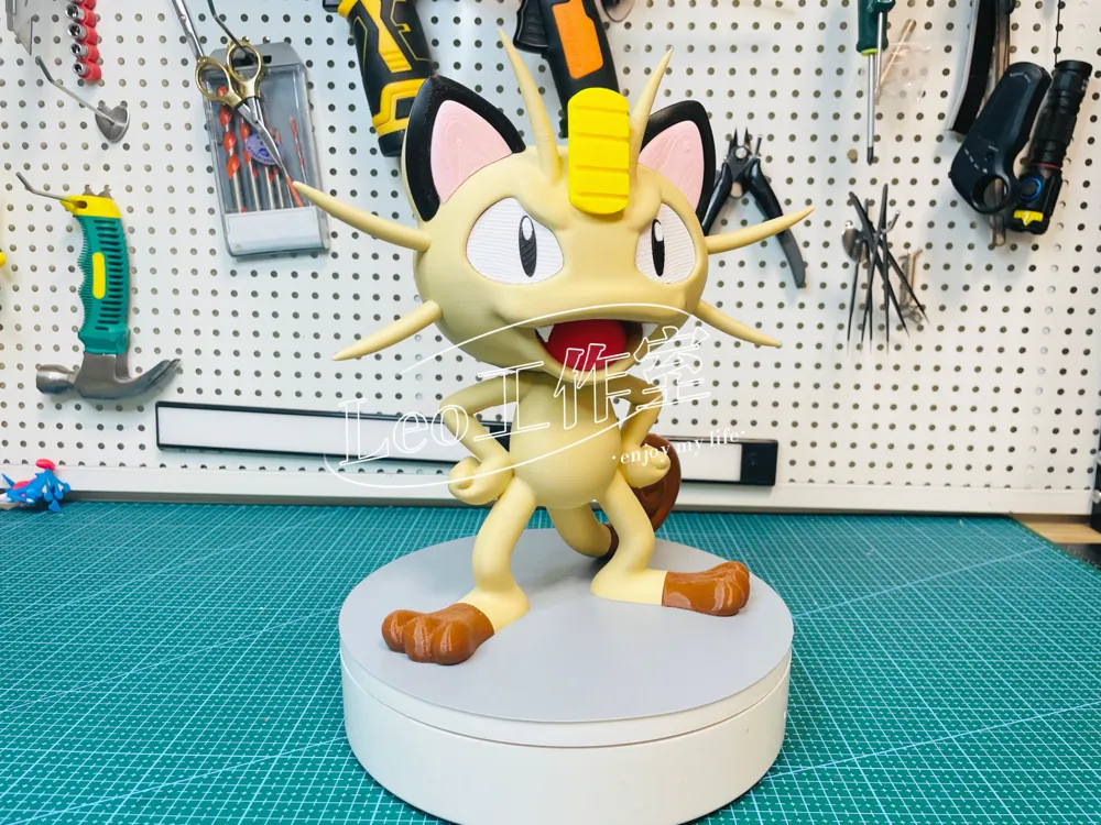 Pokémon — Meowth (Assemblable) Meowth Pokémon by 手残的Leo - MakerWorld