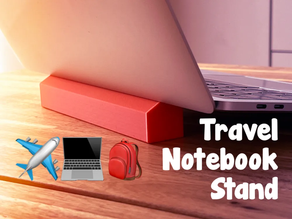 Travel Notebook Stand by Alex - MakerWorld