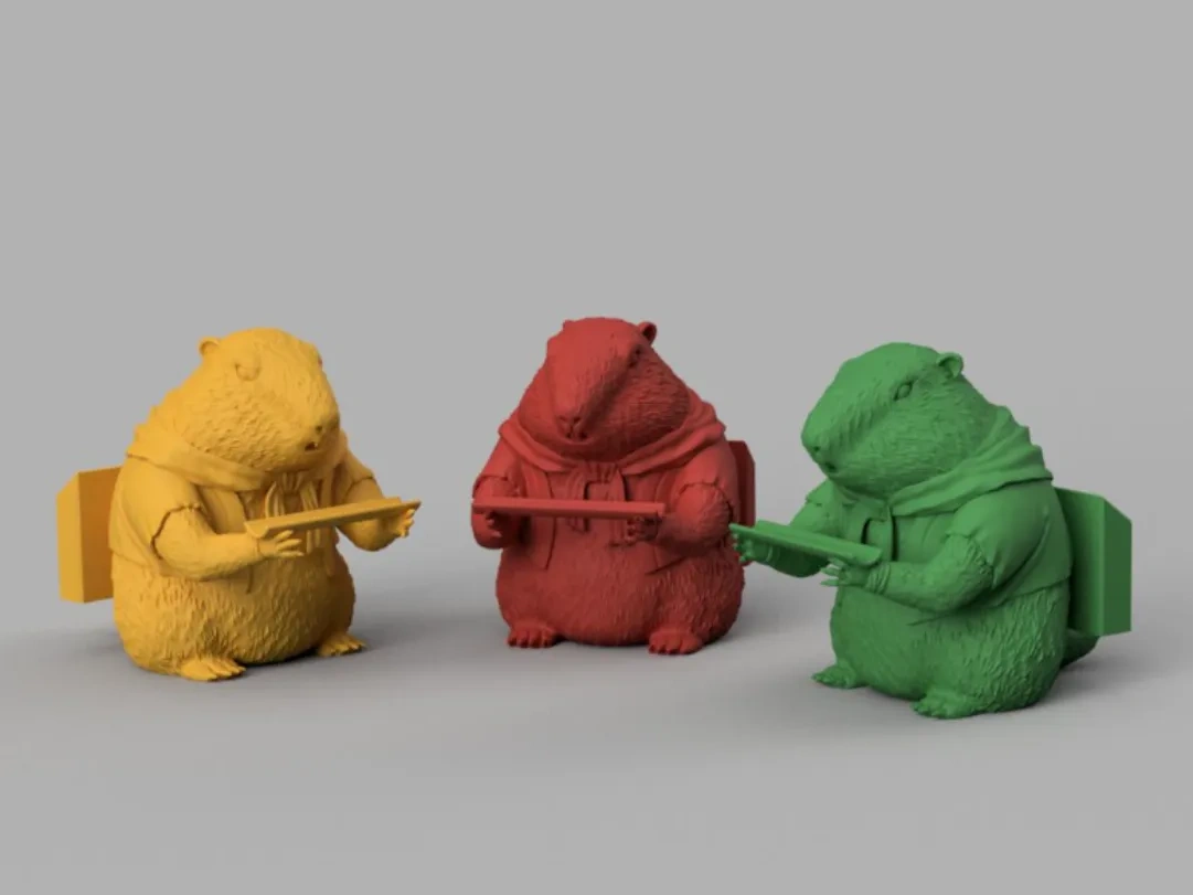 Nezha 2 The Boy Devil Comes to the Sea Gopher Pen Holder by Nike ...