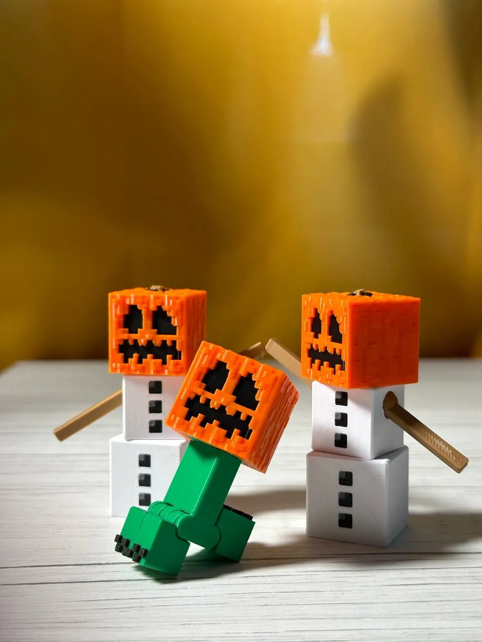 Minecraft Pumpkin Hat by kirimba - MakerWorld