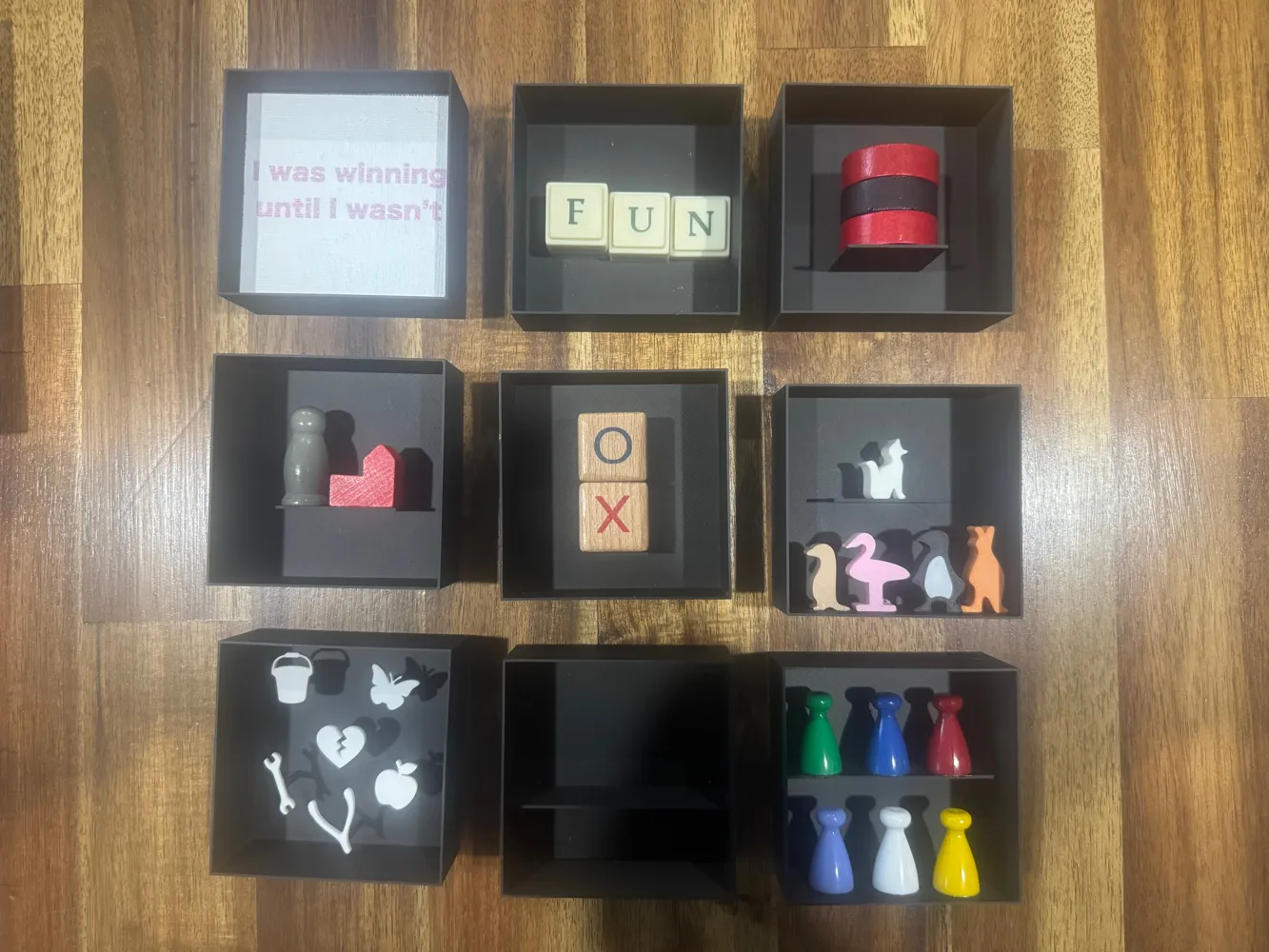 IKEA SANNAHED Shadow Box Grid System (7×7) - Free 3D Print Model ...