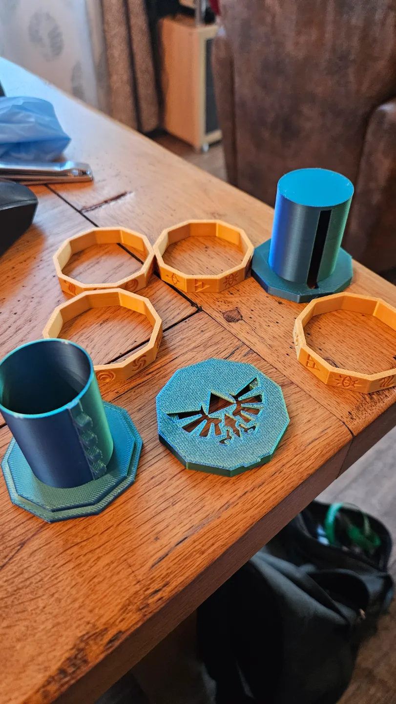 Cryptex Zelda Symbol Remixed by L.TS - MakerWorld