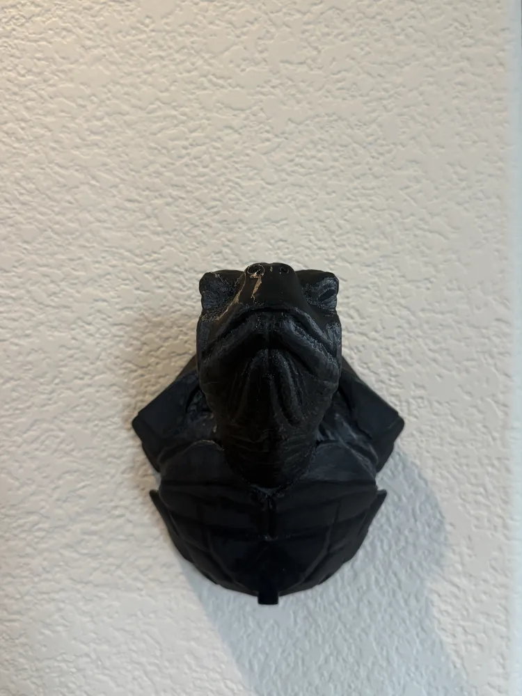 Turtle Head Wall Mount - Free 3D Print Model - MakerWorld