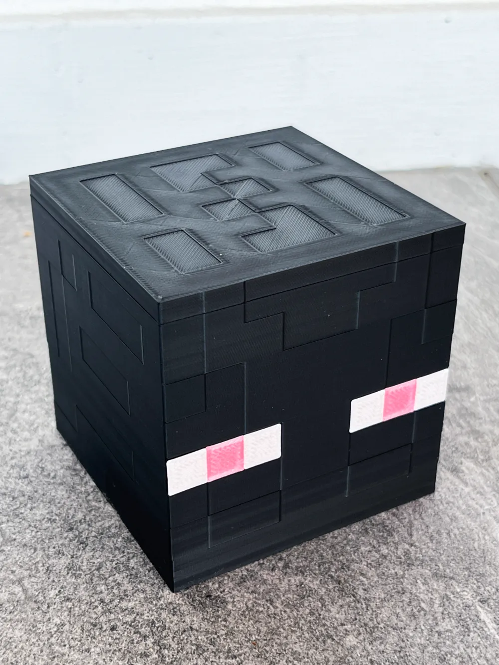 Minecraft Enderman Office/School box by MAT_3D - MakerWorld