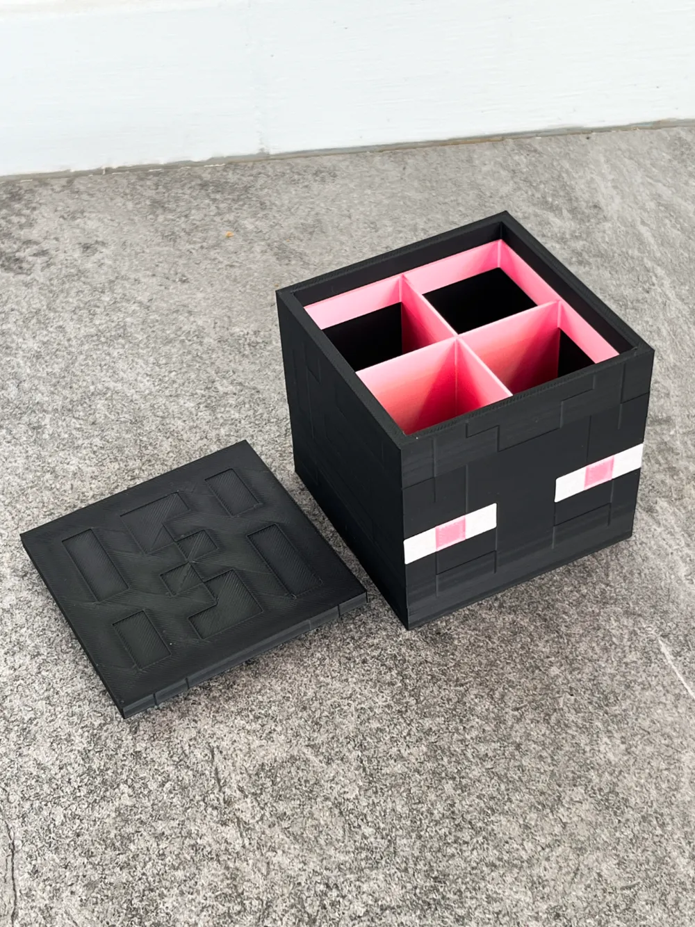 Minecraft Enderman Office/School box by MAT_3D - MakerWorld