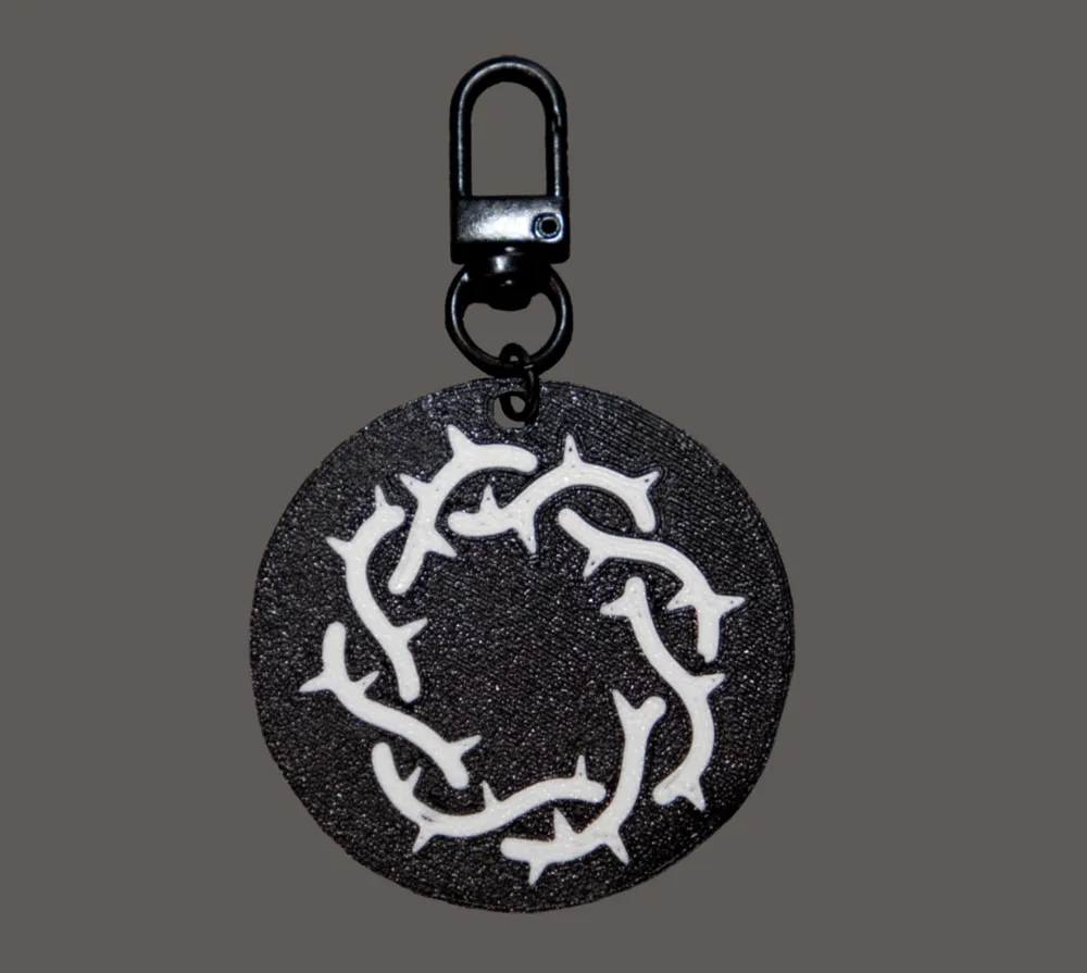 Bad Omens Keychain - Free 3D Print Model - MakerWorld