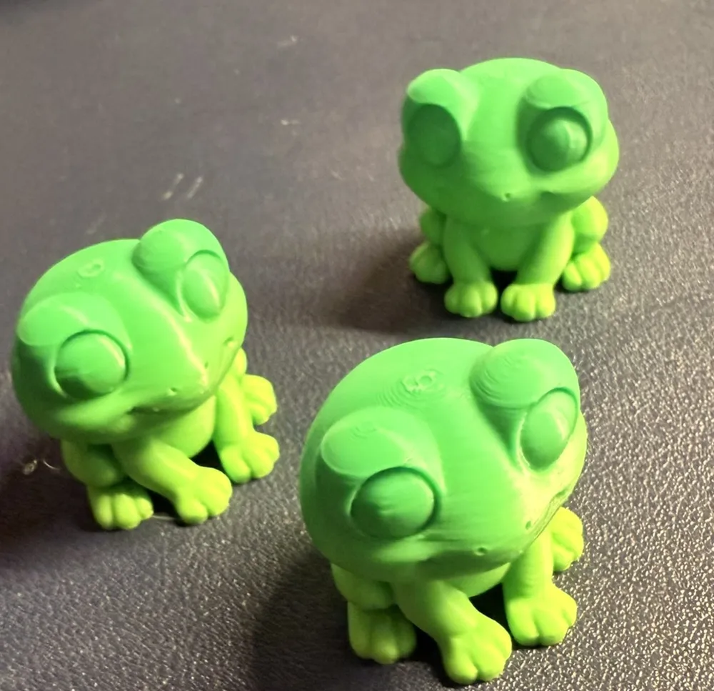 Cute Frog - Free 3D Print Model - MakerWorld