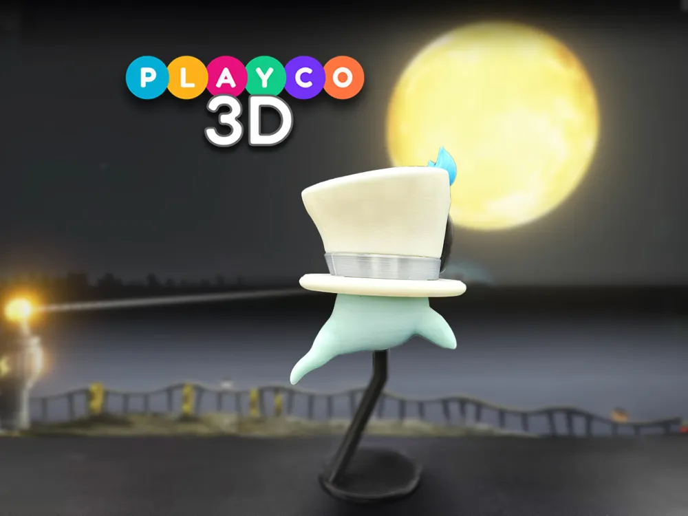 Cappy from Super Mario Odyssey - Multi Part by Playco3D MakerWorld ...