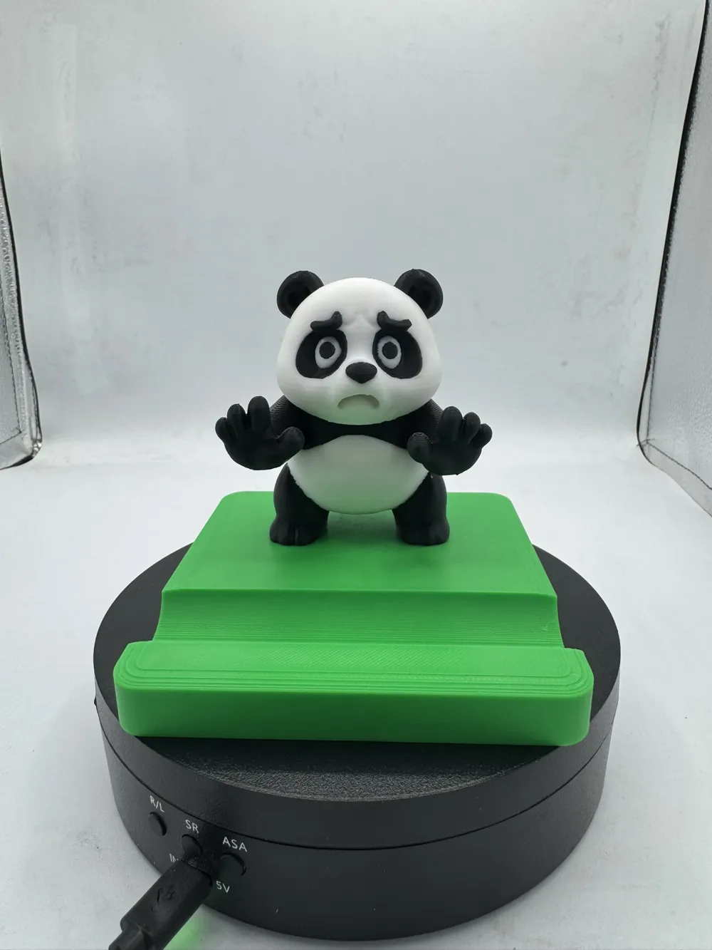 Cute Chibi Panda Phone Stand by WispHollow MakerWorld: Download Free 3D ...