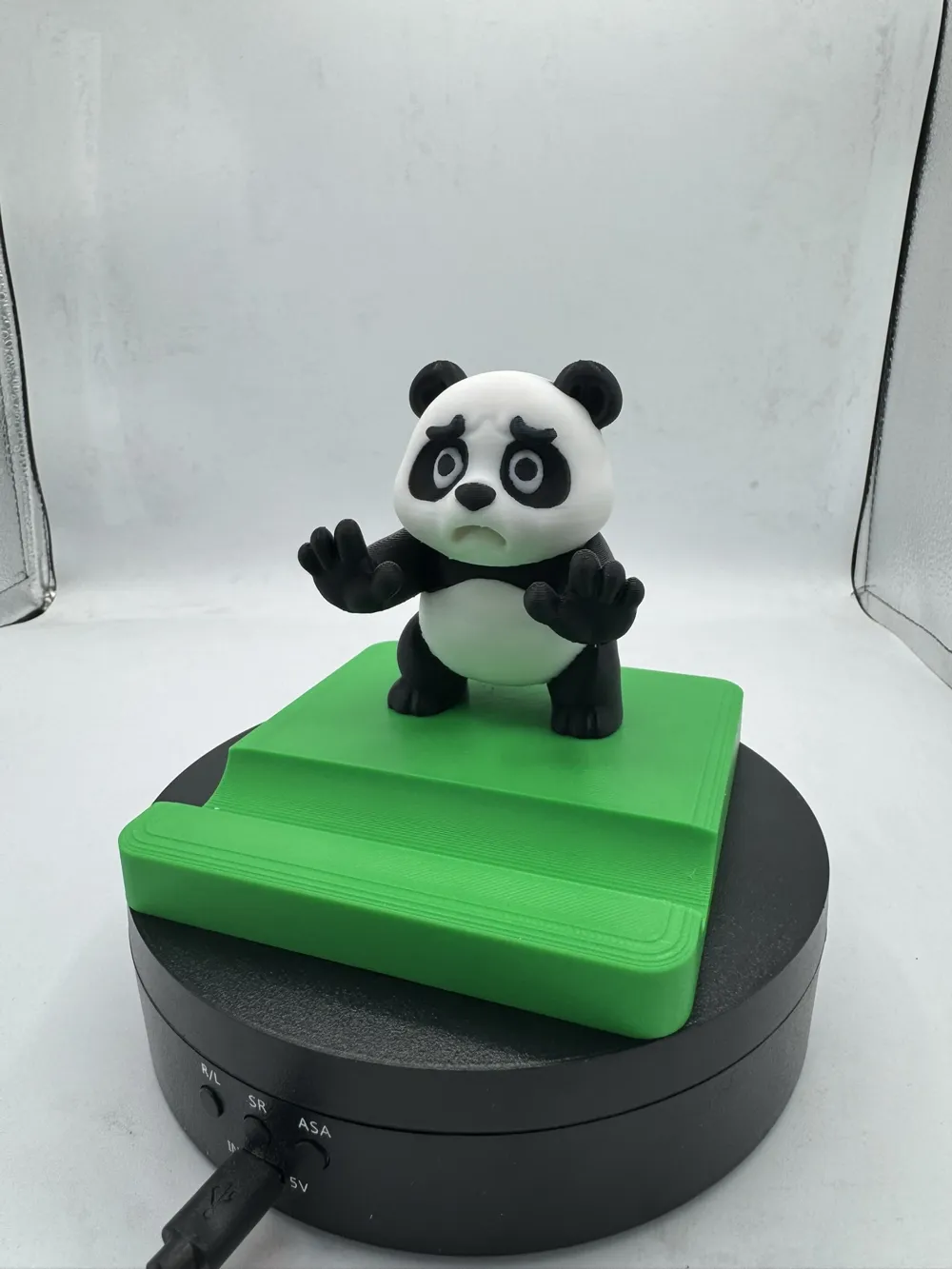 Cute Chibi Panda Phone Stand by WispHollow MakerWorld: Download Free 3D ...