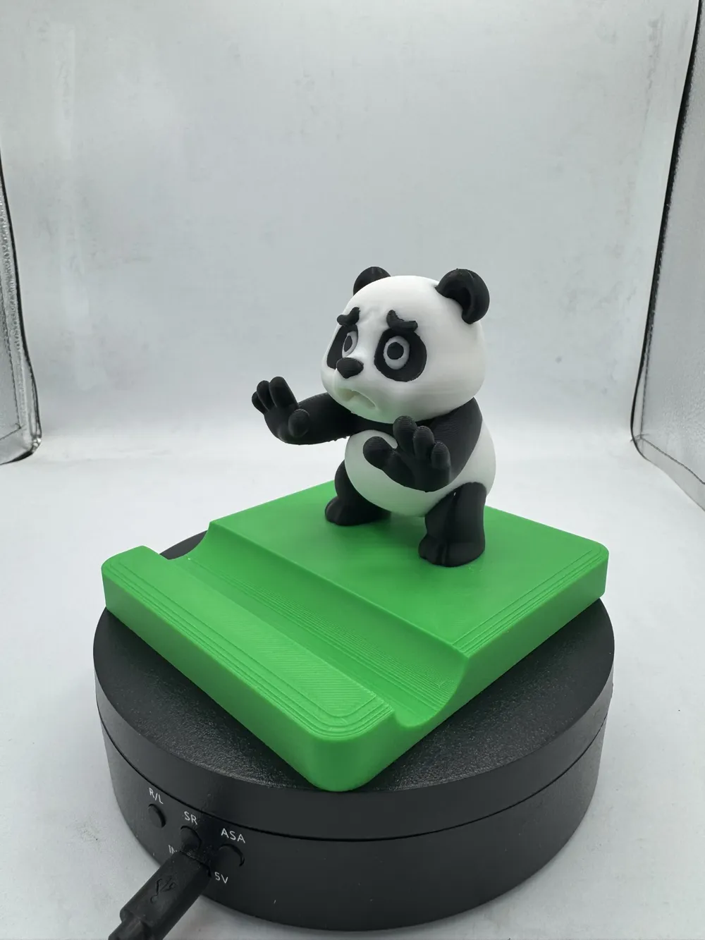 Cute Chibi Panda Phone Stand by WispHollow MakerWorld: Download Free 3D ...