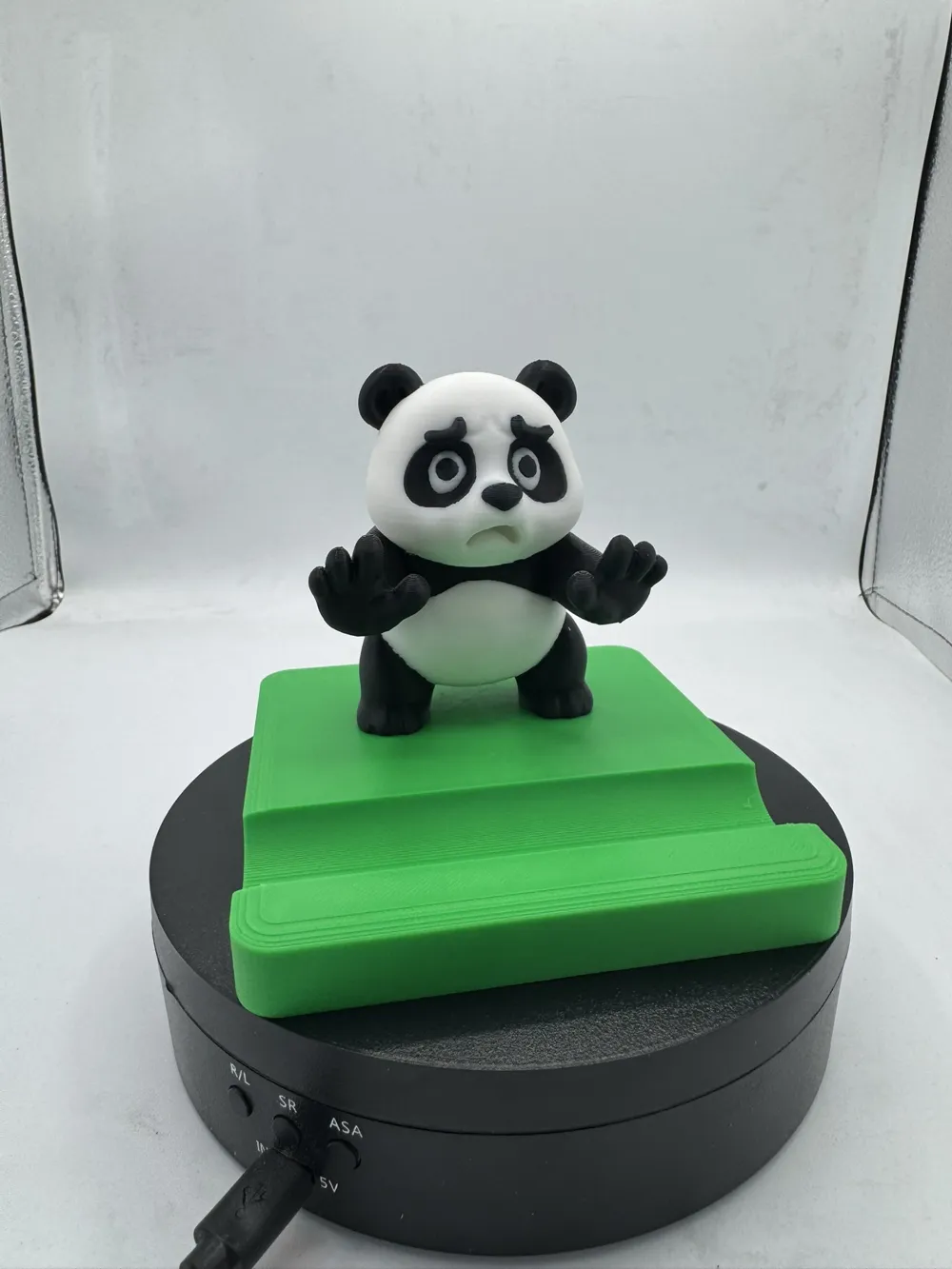 Cute Chibi Panda Phone Stand by WispHollow MakerWorld: Download Free 3D ...