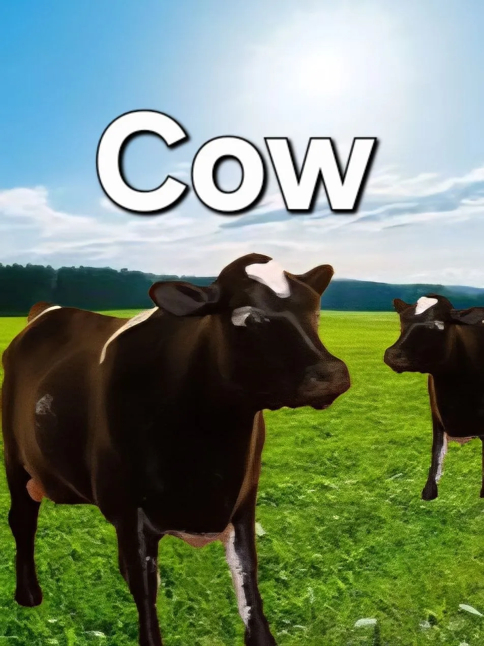 Vache - Modèle d'Impression 3D Gratuit - MakerWorld