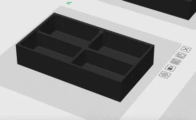 Bolt organiser for halfords 36" tool chest - Free 3D Print Model ...