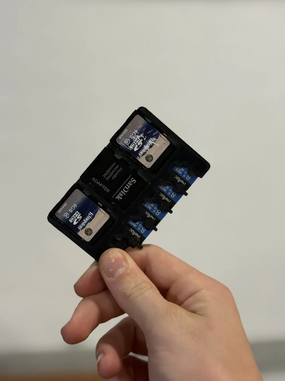 Credit Card-Sized SD & microSD Card Holder - Free 3D Print Model ...